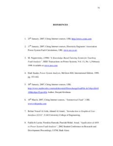 Toolbox for power system fault analysis using MATLAB - UMPSA-IR